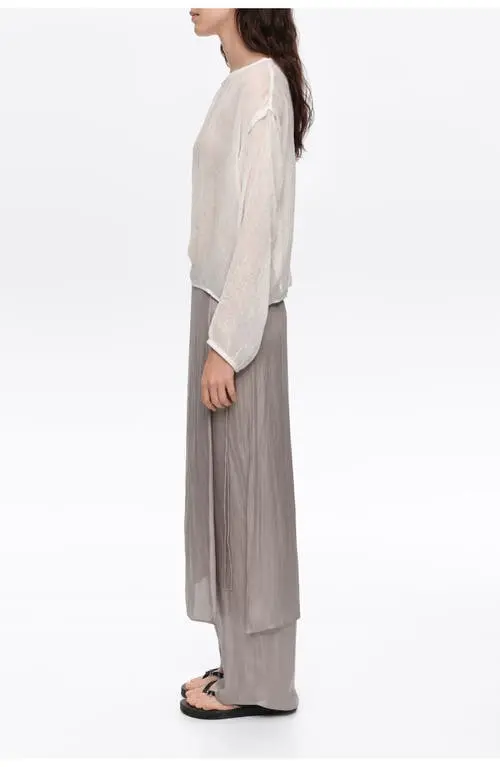 Bimba Y Lola Fluid Ankle Length Skort