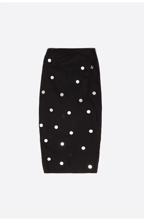 Bimba Y Lola Mirrored Sarong Midi Skirt