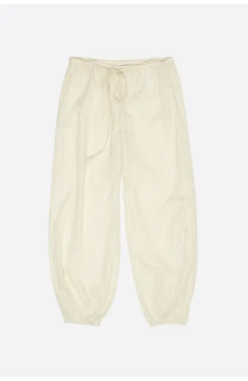Bimba Y Lola Metallic Polka Dot Harem Trousers
