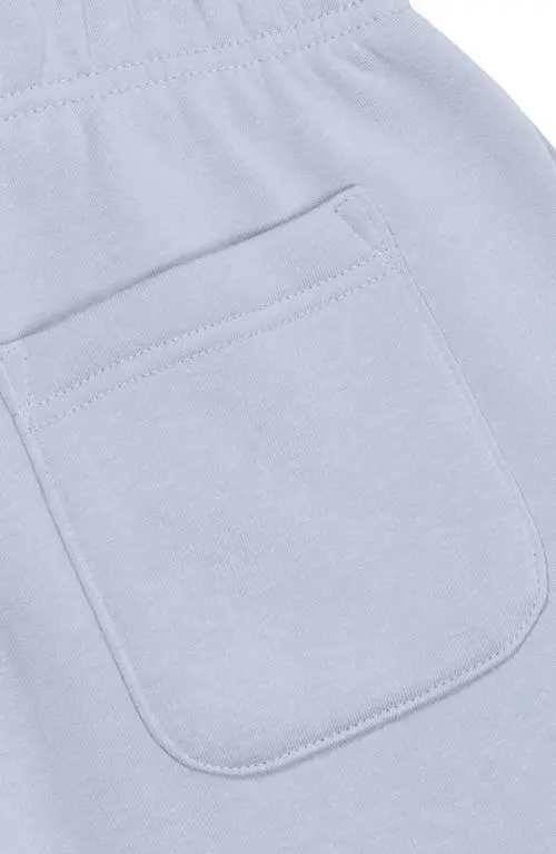 DALIX Relaxed Fleece Track Pants With Embroidered Butterfly Detail - Powder