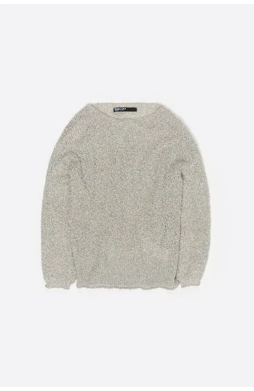 Bimba Y Lola Metallic Batwing Sweater
