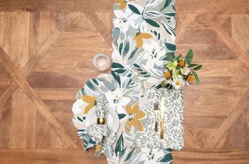 C&F HOME Joelle Table Runner 14" X 51"