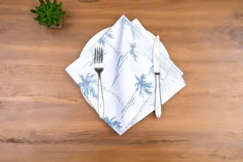 C&F HOME Paradise Set Of 6 Cloth Napkins
