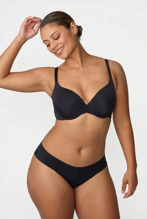 HARPER WILDE Base Push-up Bra - Black