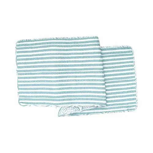 Carol & Frank Halsey Scallop Table Runner 14" X 51