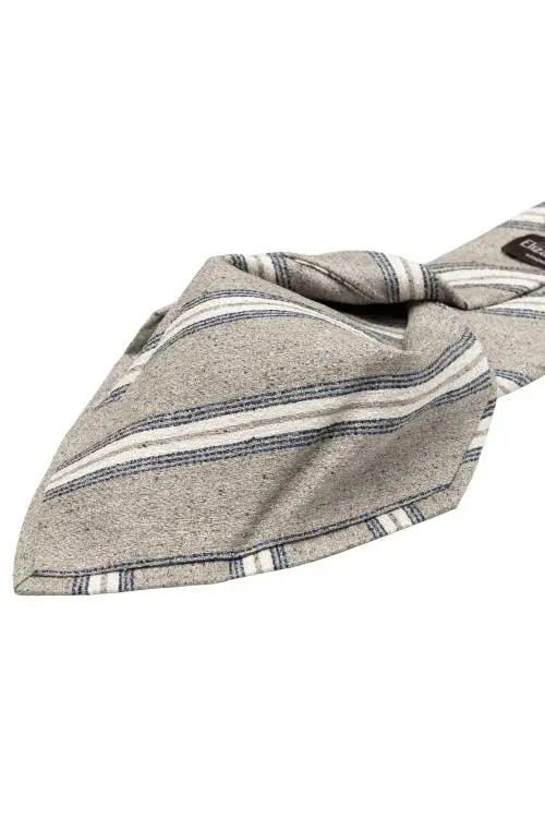 ELIZABETTA Frascatisilk Jacquard Tie For - Sand