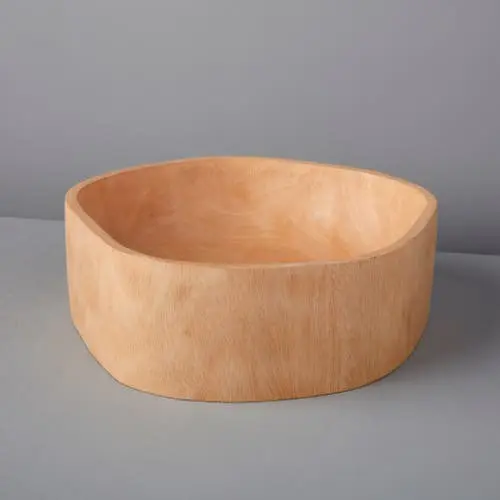 BE HOME Wood Bowl