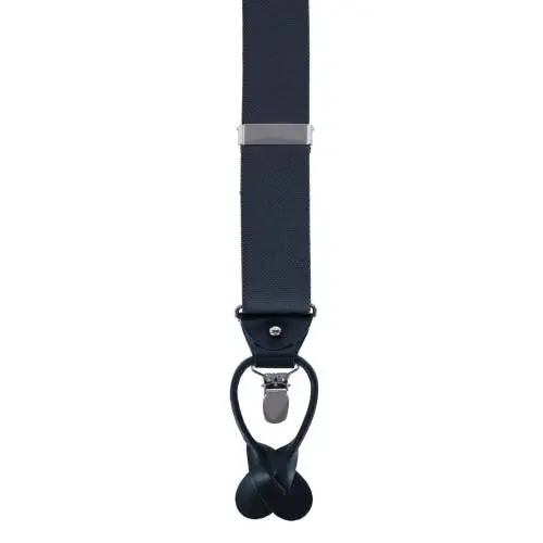 ASCENTIX Classic Stretch Convertible Suspenders - Gray