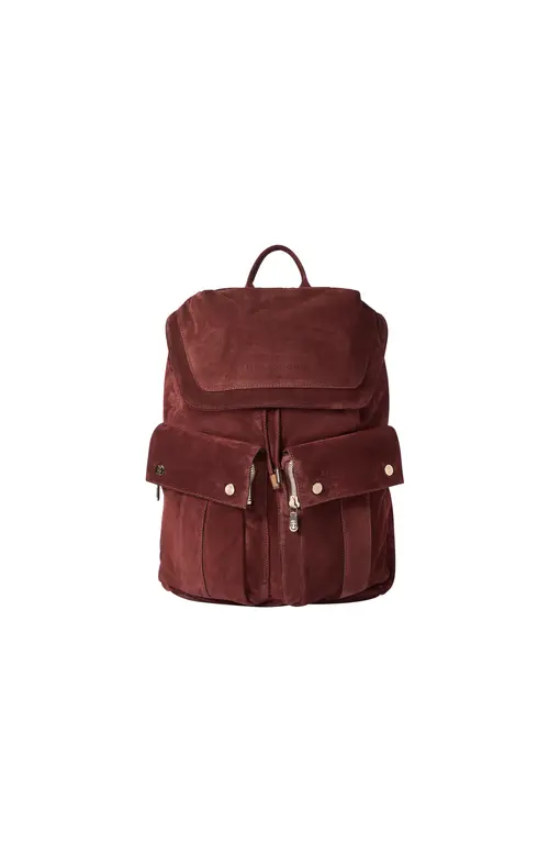 Brunello Cucinelli Suede Leisure Backpack