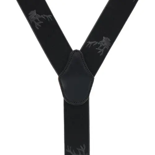 ASCENTIX Stag Head Clip-end Suspenders