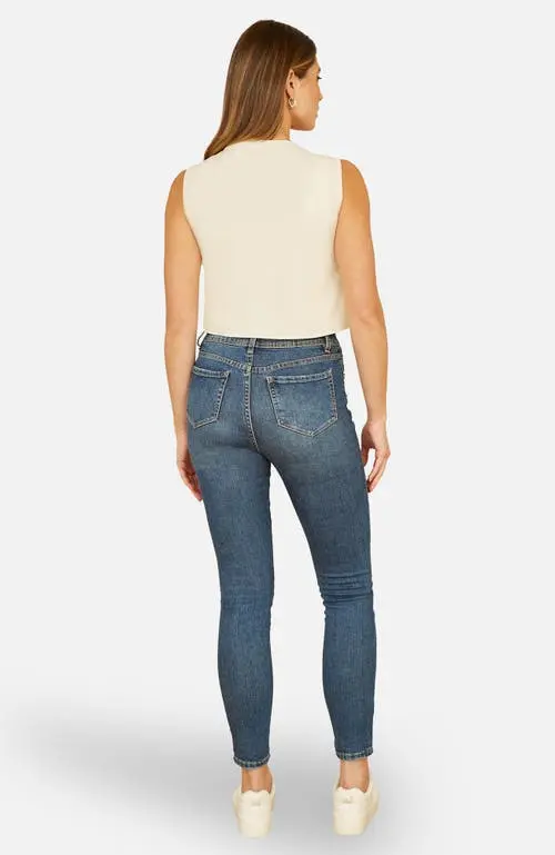 YUMI Embroidered Cotton Waistcoat