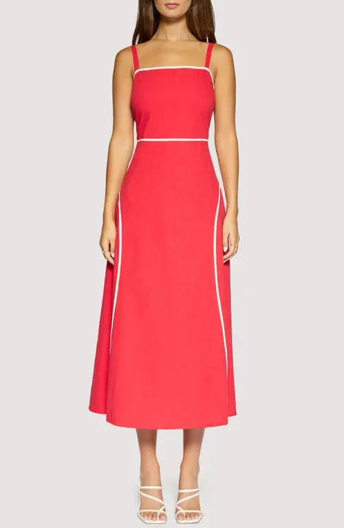 LOST + WANDER Saffron Muse Maxi Sundress