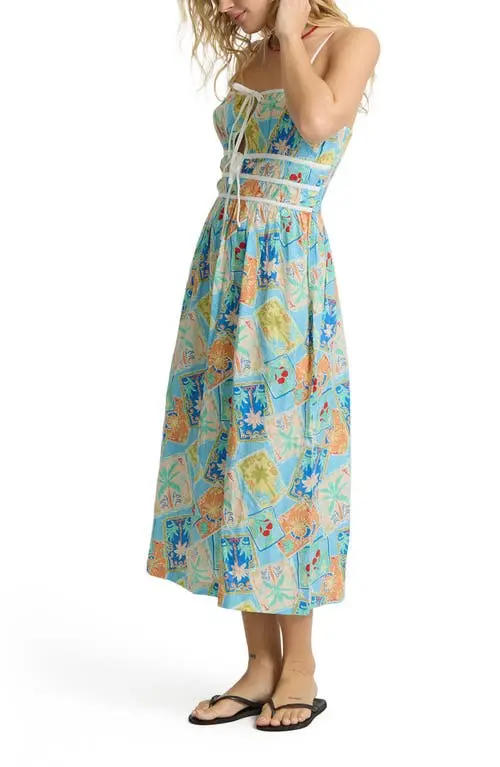 BILLABONG Palm Grove Midi Dress