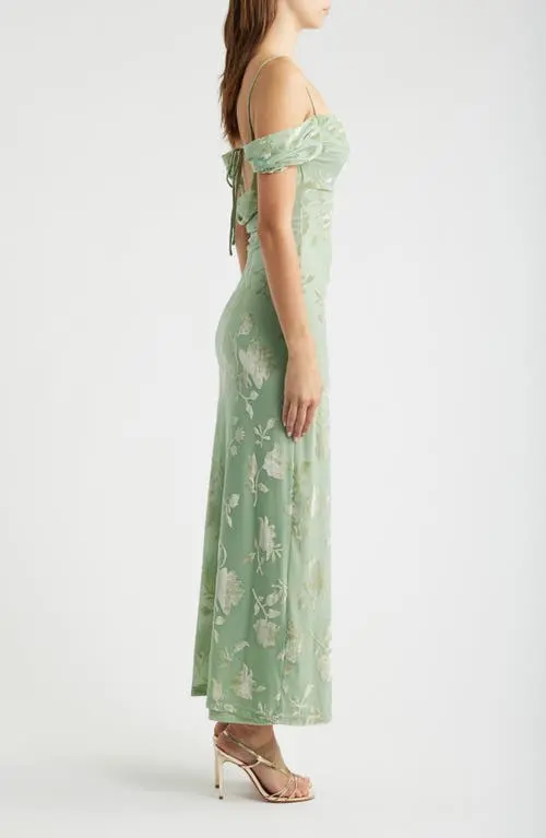 Princess Polly Green Gables Maxi Dress