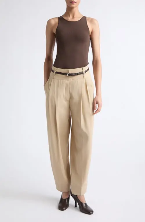 TOTEME Classic Compact Knit Tank - Walnut