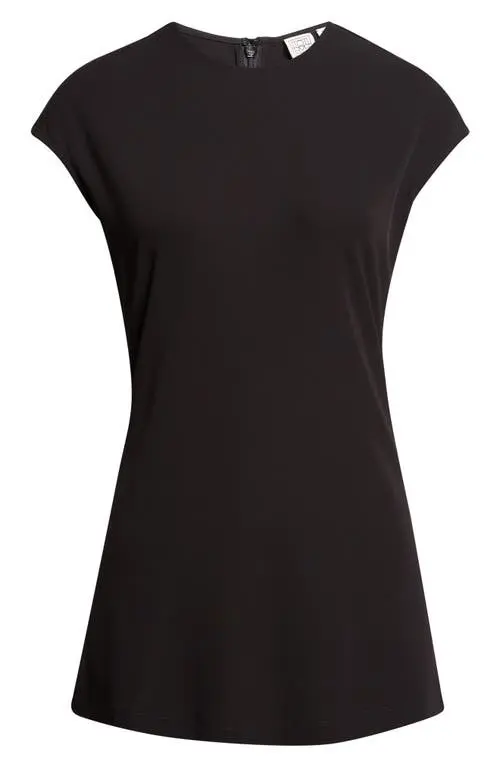 TOTEME Everyday Fluid Jersey Top - Black