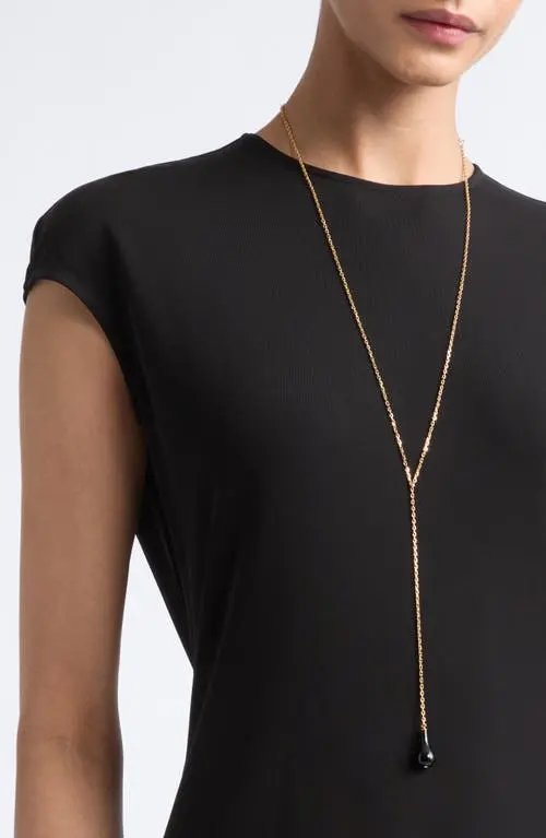 TOTEME Everyday Fluid Jersey Top - Black
