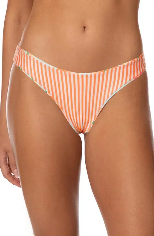 MAAJI Fiesta Bloom Iconic Reversible Bikini Bottoms - Open Blue