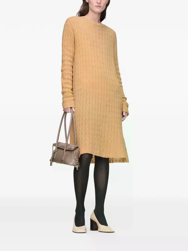 MAISON MARGIELA Cable-stitch Knitted Dress