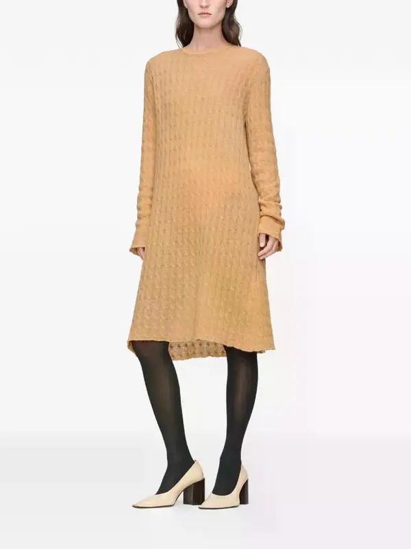 MAISON MARGIELA Cable-stitch Knitted Dress