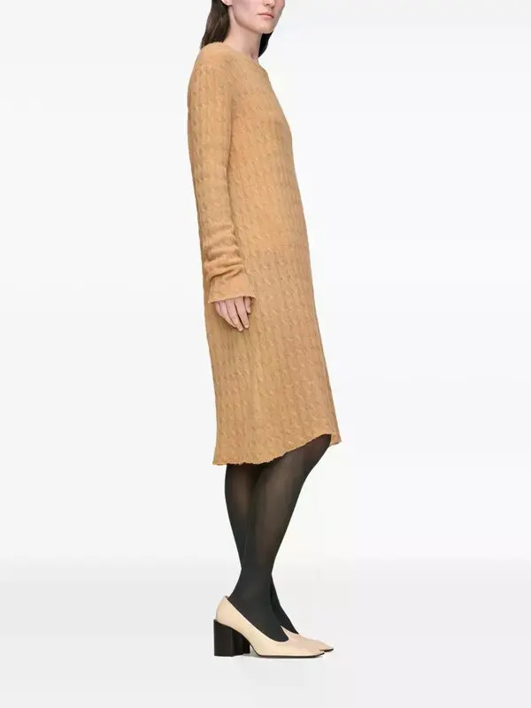 MAISON MARGIELA Cable-stitch Knitted Dress