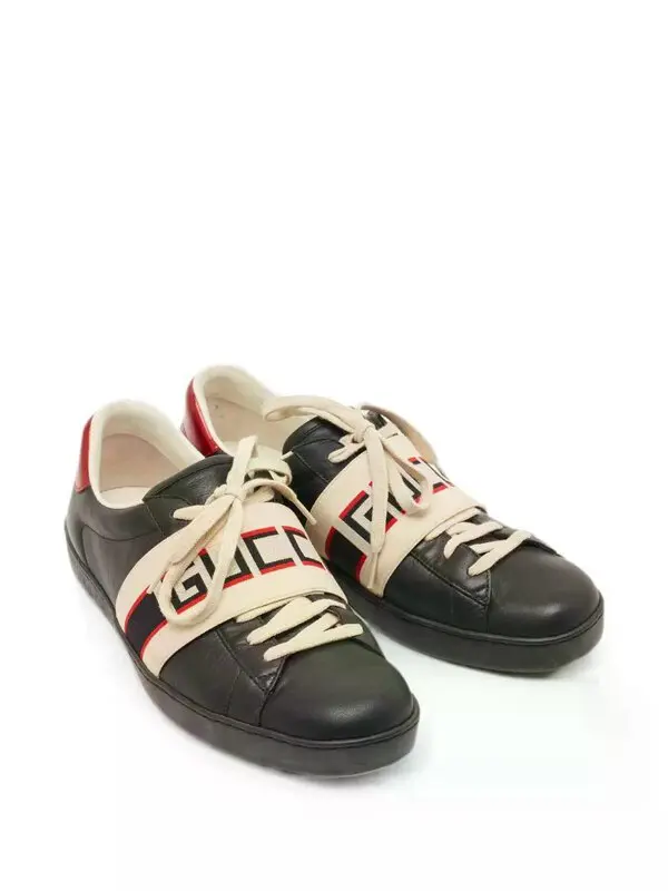 Gucci Ace Stretch Band Sneakers