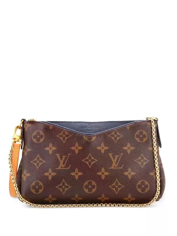 LOUIS VUITTON Pallas Monogram Canvas Clutch Bag