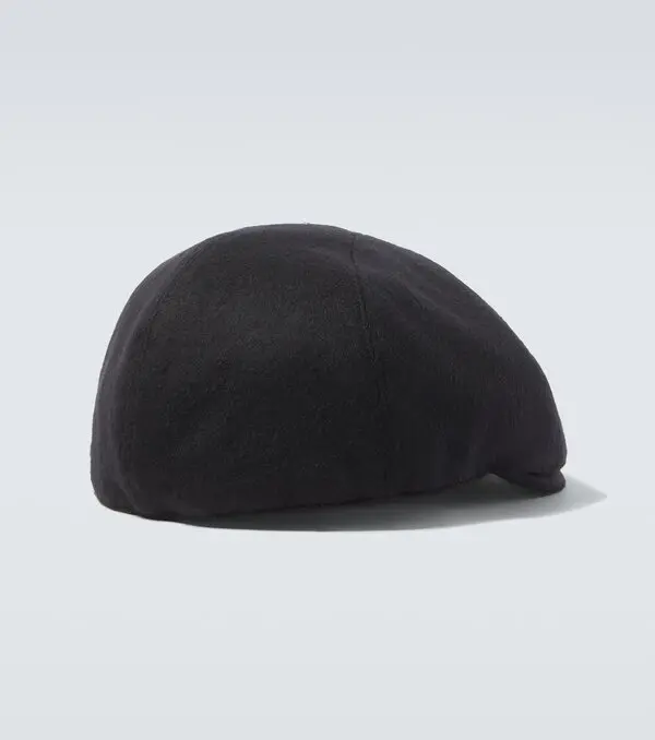 Kiton Cashmere Newsboy Cap