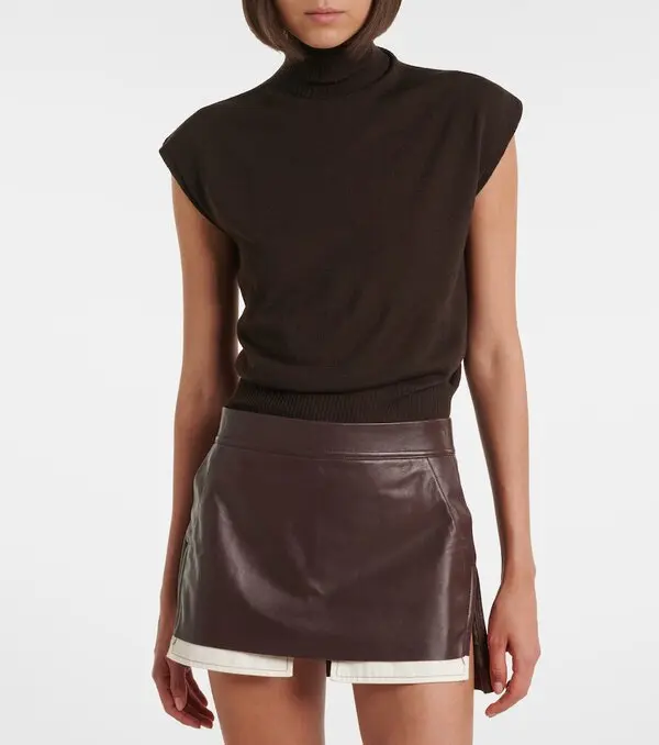 Rick Owens Virgin Wool Turtleneck Sweater