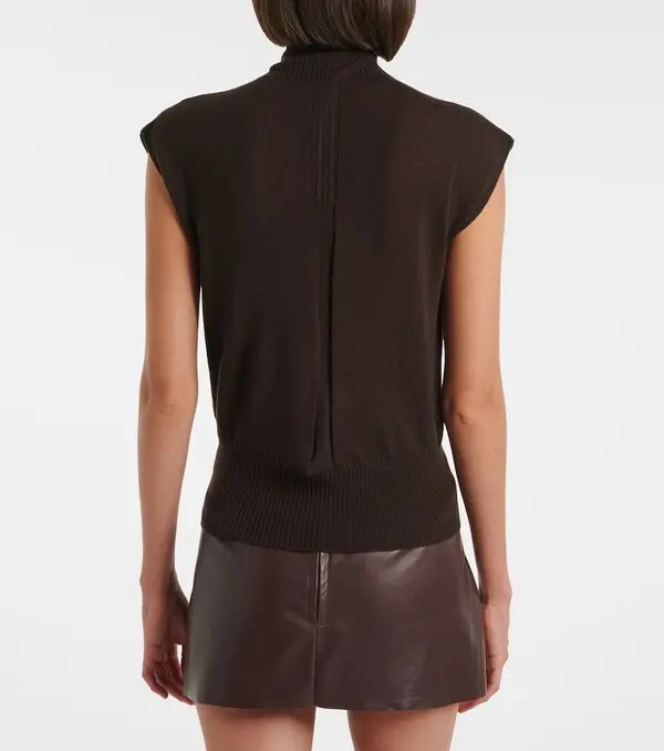 Rick Owens Virgin Wool Turtleneck Sweater
