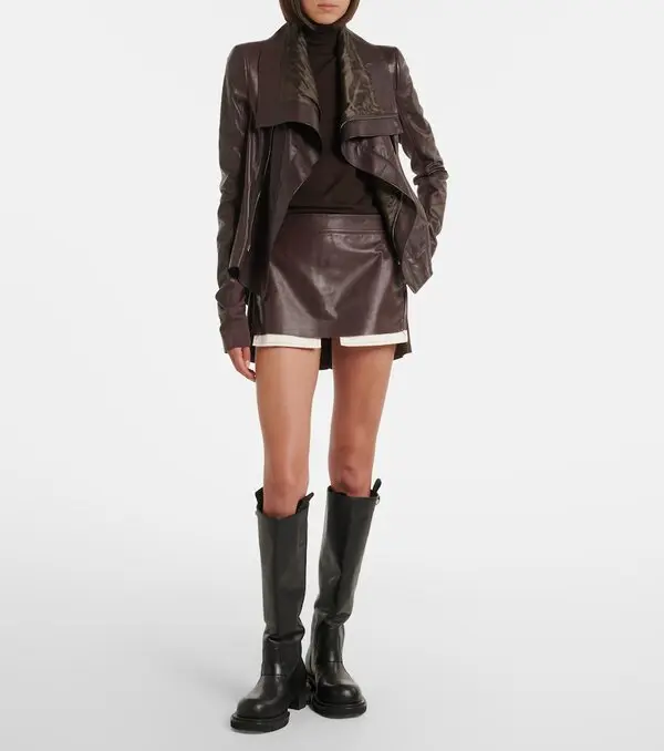 Rick Owens Virgin Wool Turtleneck Sweater