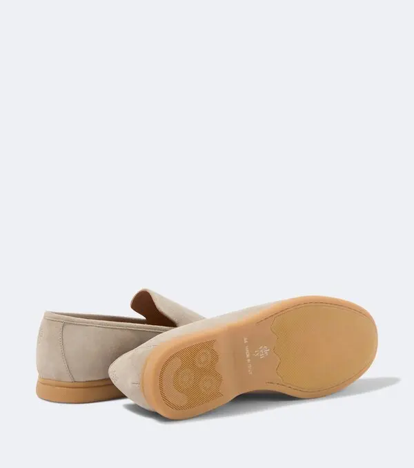 Eleventy Suede Loafers - Grey