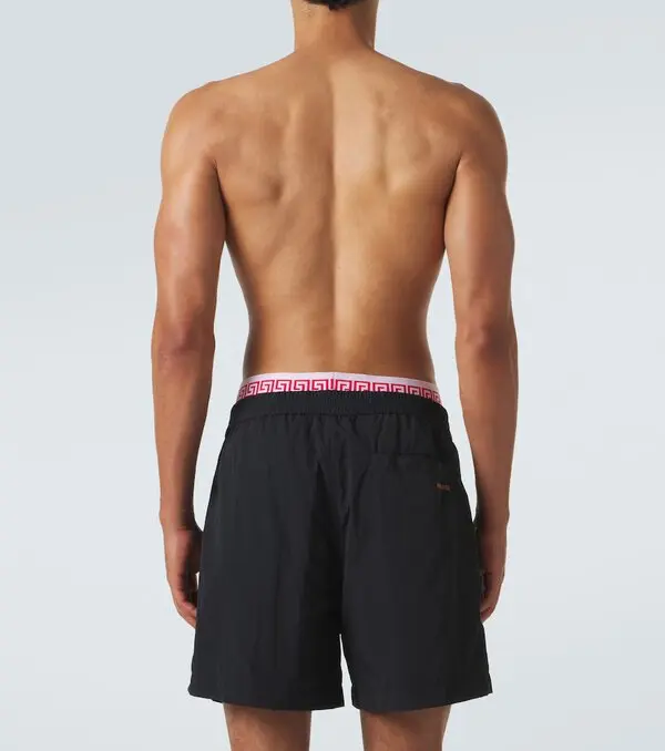 Versace Layered Waistband Shorts