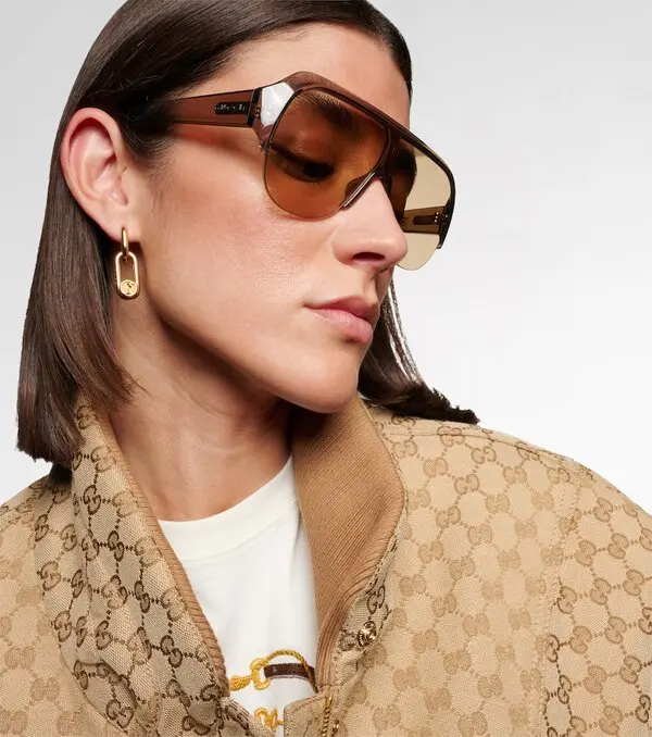 Gucci Shield Sunglasses