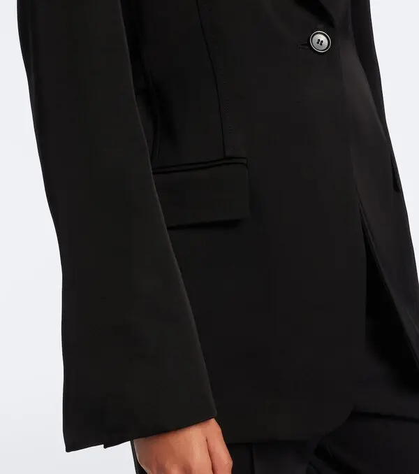 Sportmax Single-breasted Blazer - Black