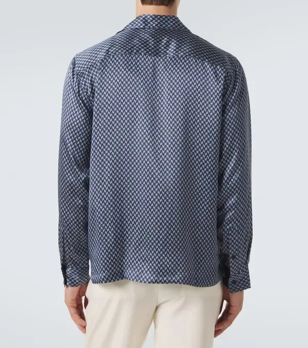Frescobol Carioca Safra Silk Shirt