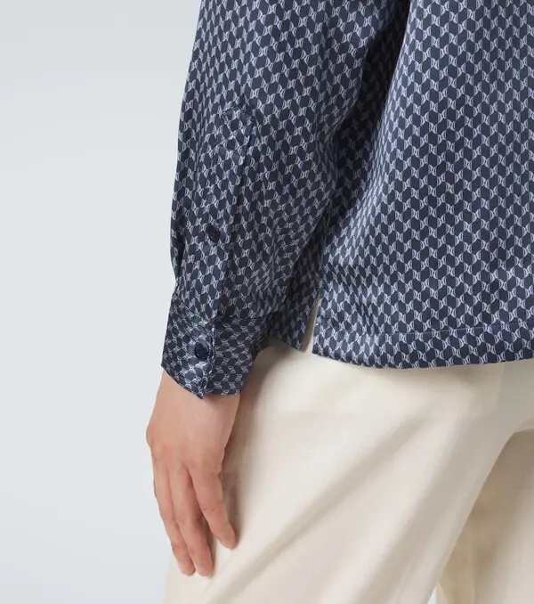 Frescobol Carioca Safra Silk Shirt