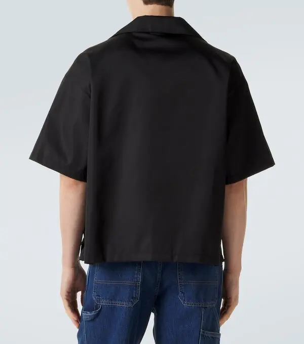 Prada Re-nylon Bowling Shirt