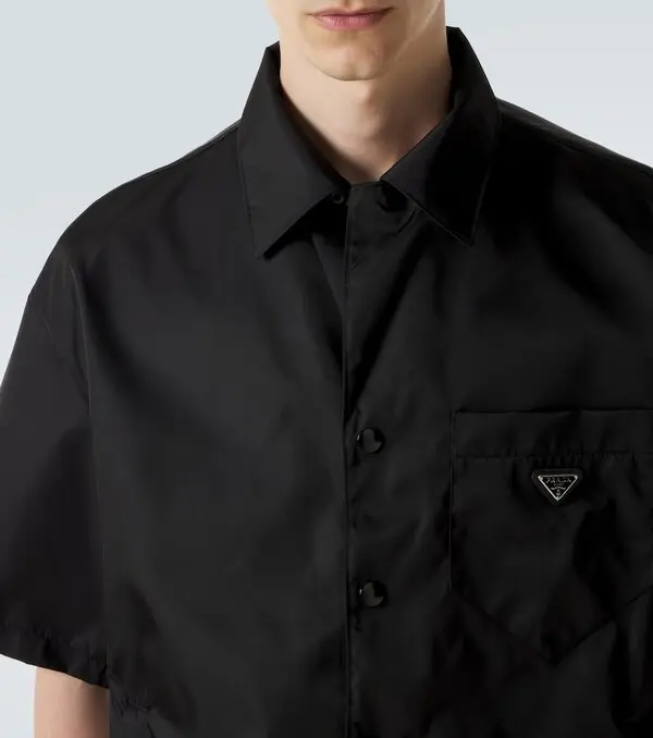 Prada Re-nylon Bowling Shirt
