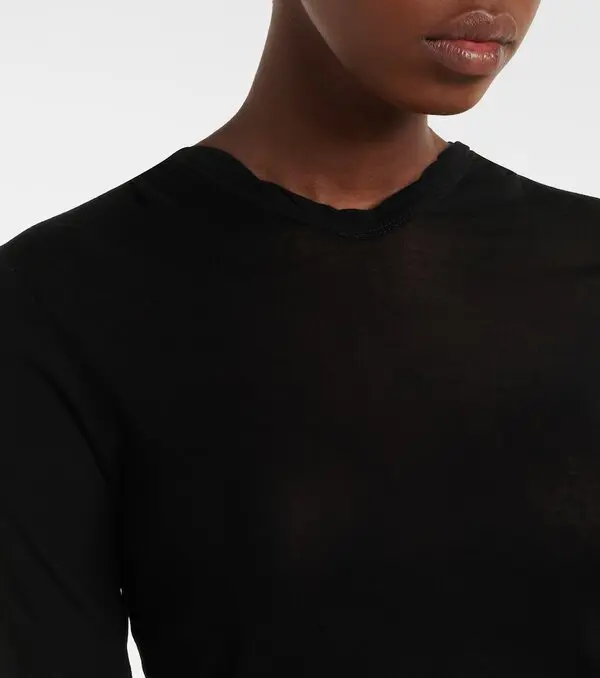 Rick Owens Cotton Jersey Top