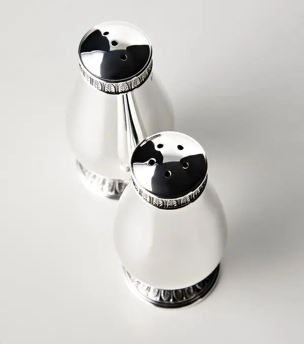 Christofle Malmaison -plated Salt And Pepper Shakers