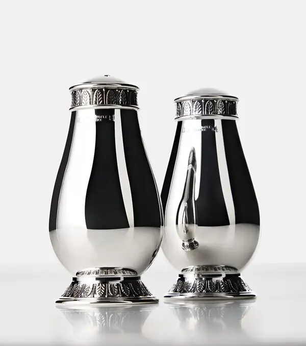 Christofle Malmaison -plated Salt And Pepper Shakers