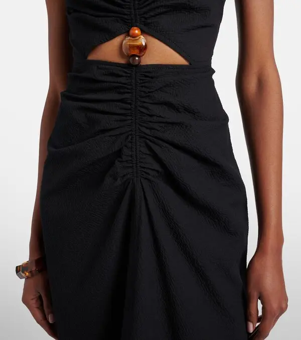 Veronica Beard Marisabel Cotton-blend Midi Dress