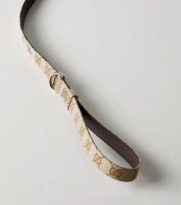 Gucci Gg Canvas Dog Leash - Beige