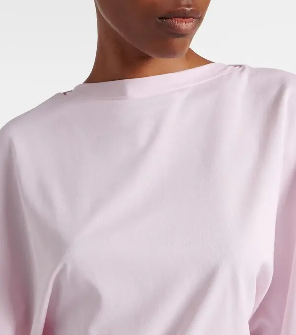 Jacquemus Moisson Oversized Open-back Jersey T-shirt