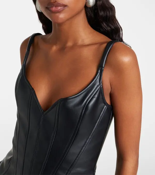 David Koma Ruffled Midi Dress