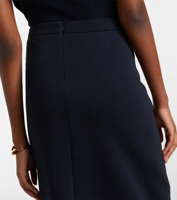 Max Mara Buttoned Front Midi Skirt