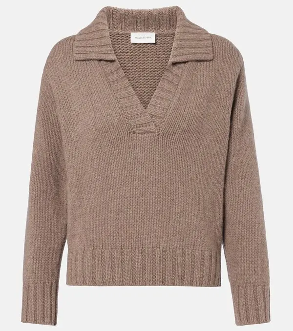 Magda Butrym Cashmere Polo Sweater