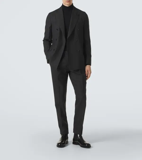 LARDINI Prince Of Wales Check Suit