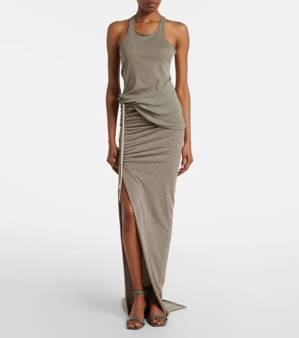 Rick Owens Cotton Jersey Tank Top